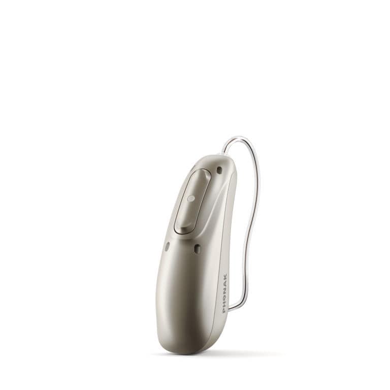Audioprothèse RIC - Audéo L-RL - Phonak - rechargeable / étanche / beige