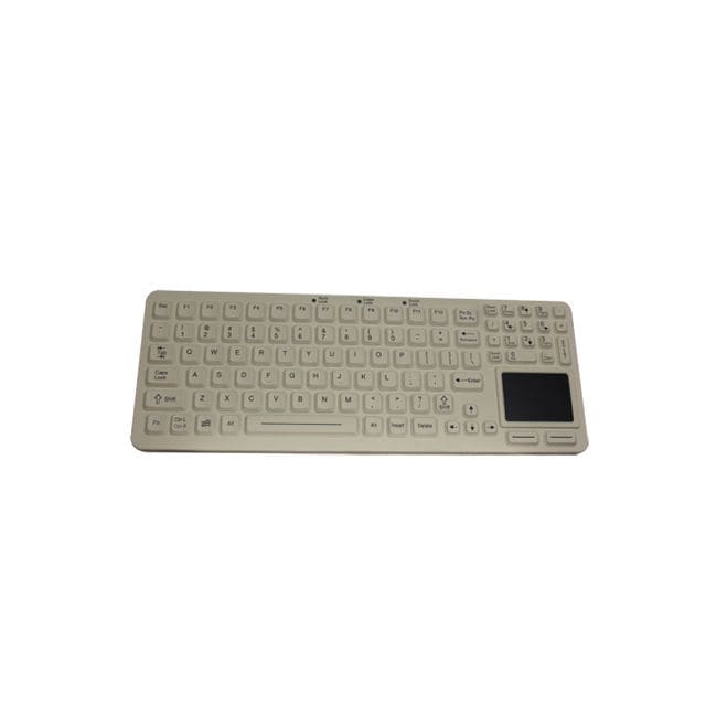 Clavier médical avec pavé tactile - EKS-97-TP-W - IKEY - en caoutchouc ...