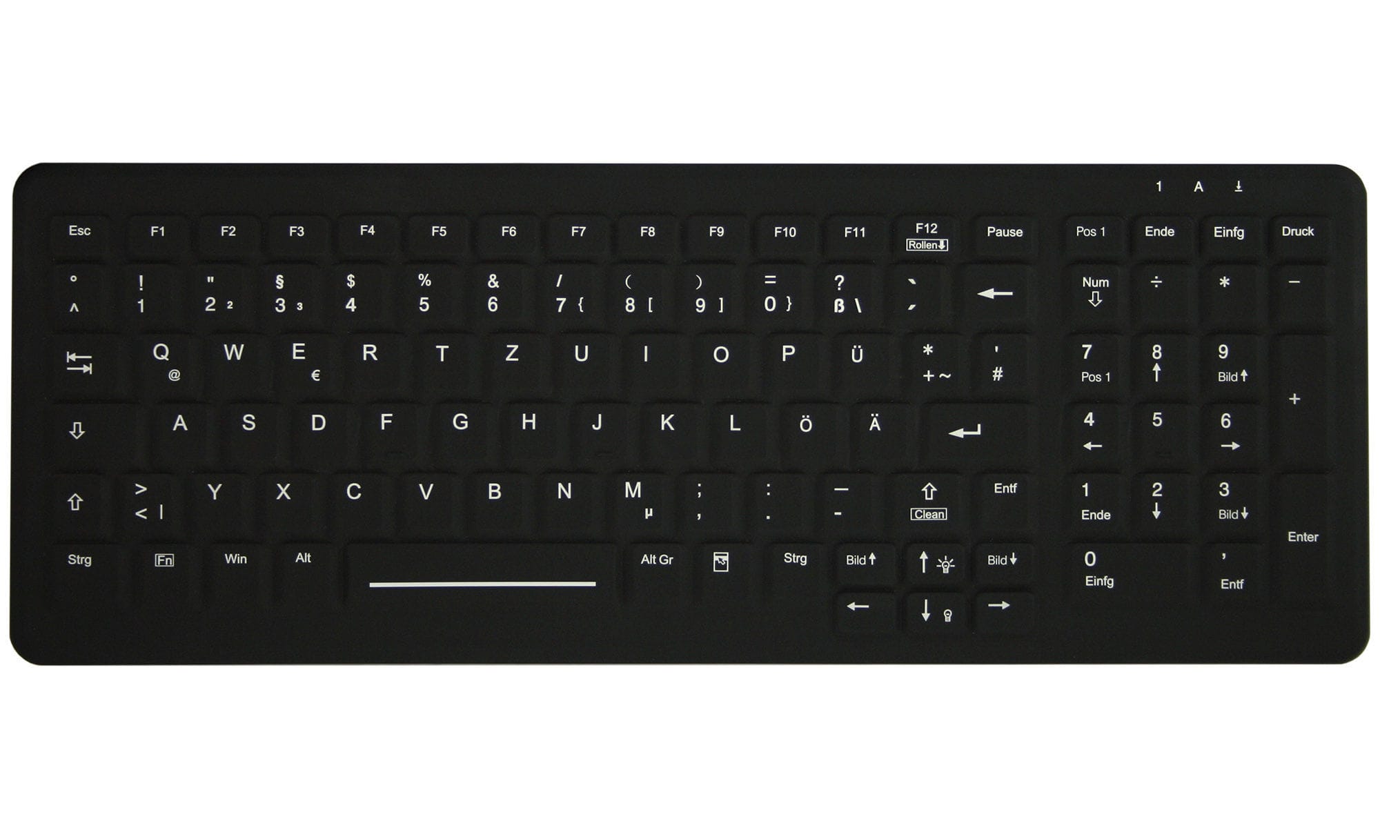 Clavier médical avec pavé numérique - AK-C7000, AK-CB7000 - Active Key ...