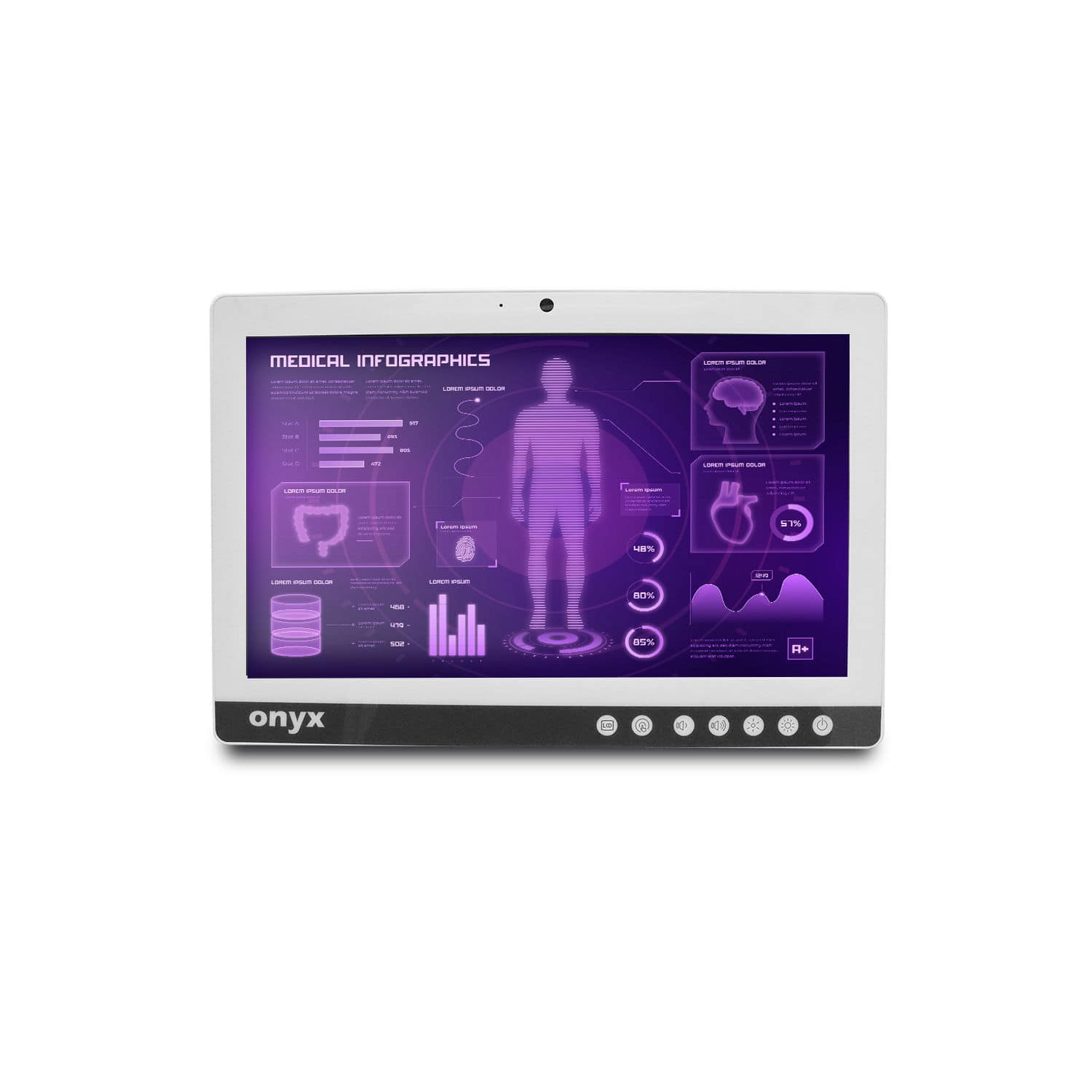 Panel PC médical Intel® Core™ - Venus-124 Plus - Onyx Healthcare Inc ...