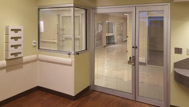 Porte d'hôpital - Dura-Care 7400 - Stanley Access Technologies - de ...