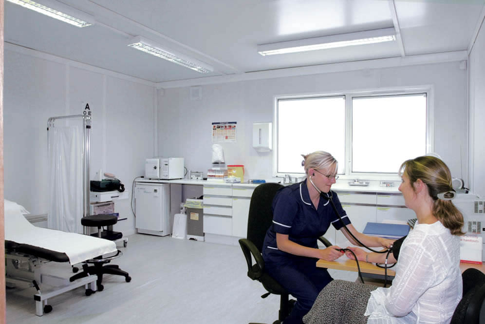 Salle de soins pour établissement de santé - Portakabin - modulaire