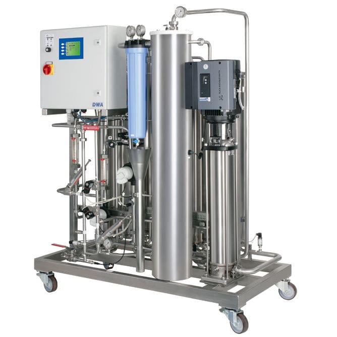 Station de traitement d'eau d'hémodialyse - MODULA S-TP - DWA - par osmose inverse