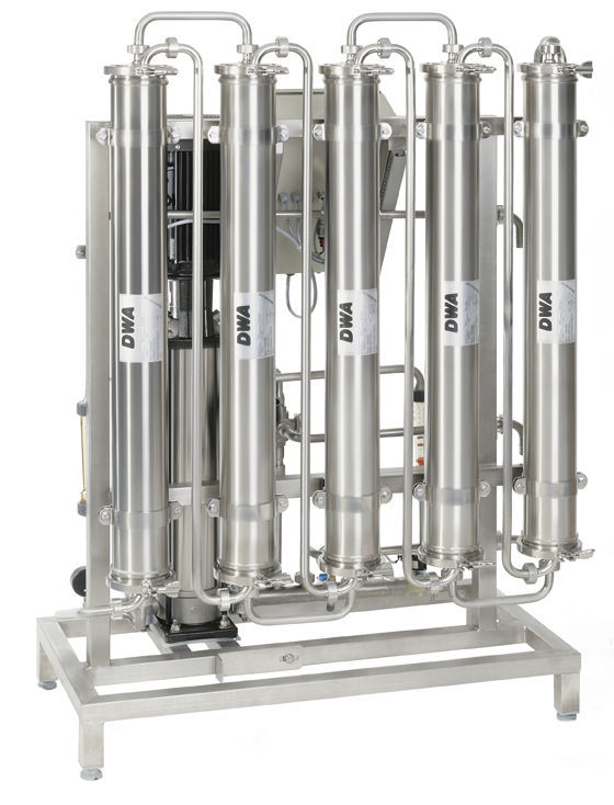 Station de traitement d'eau d'hémodialyse - modula - DWA - par osmose inverse