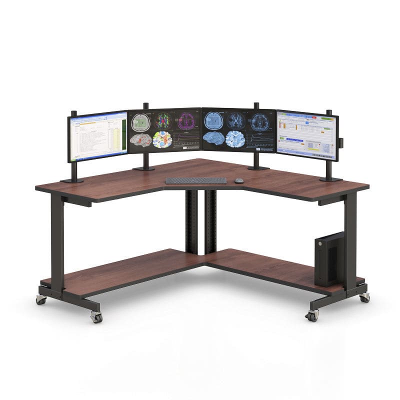 Station de travail informatique médicale - Corner Smart Cart - AFC ...