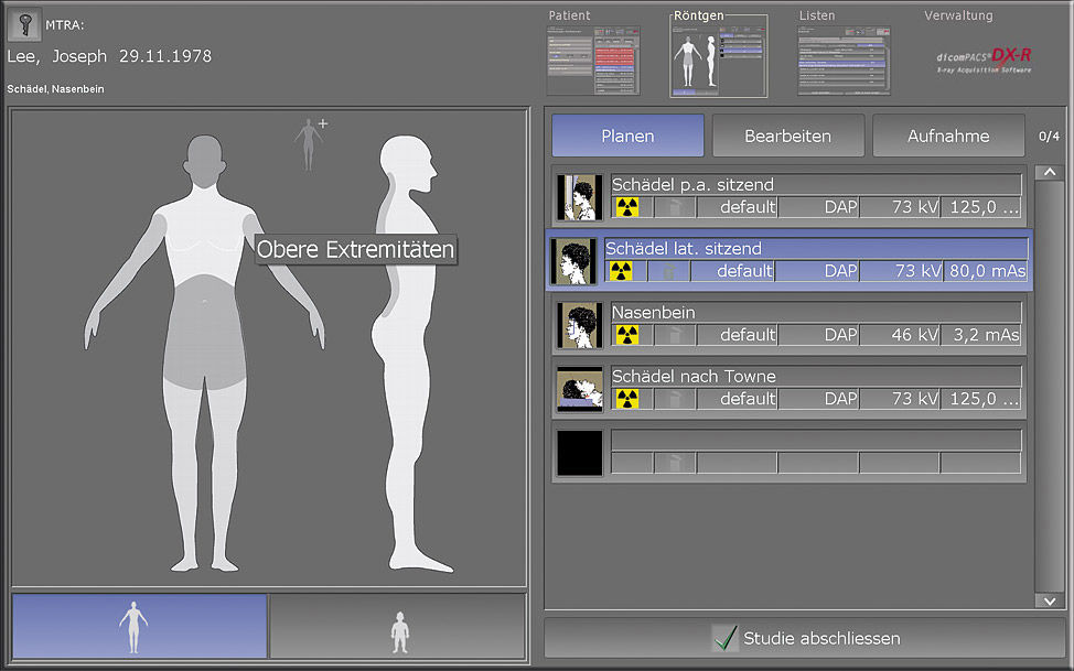 Logiciel d'acquisition - dicomPACS®DX-R - OR Technology - Oehm und ...