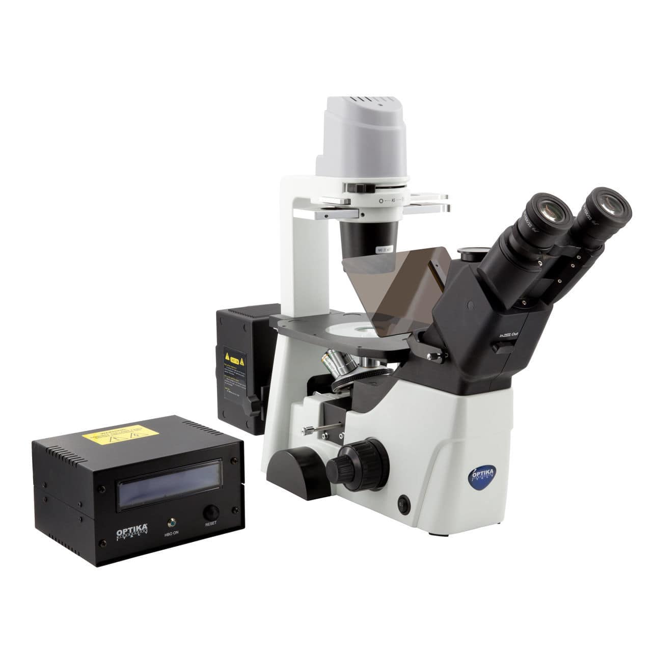 Microscope à fluorescence HBO - IM-300F - Optika Italy - optique / de ...