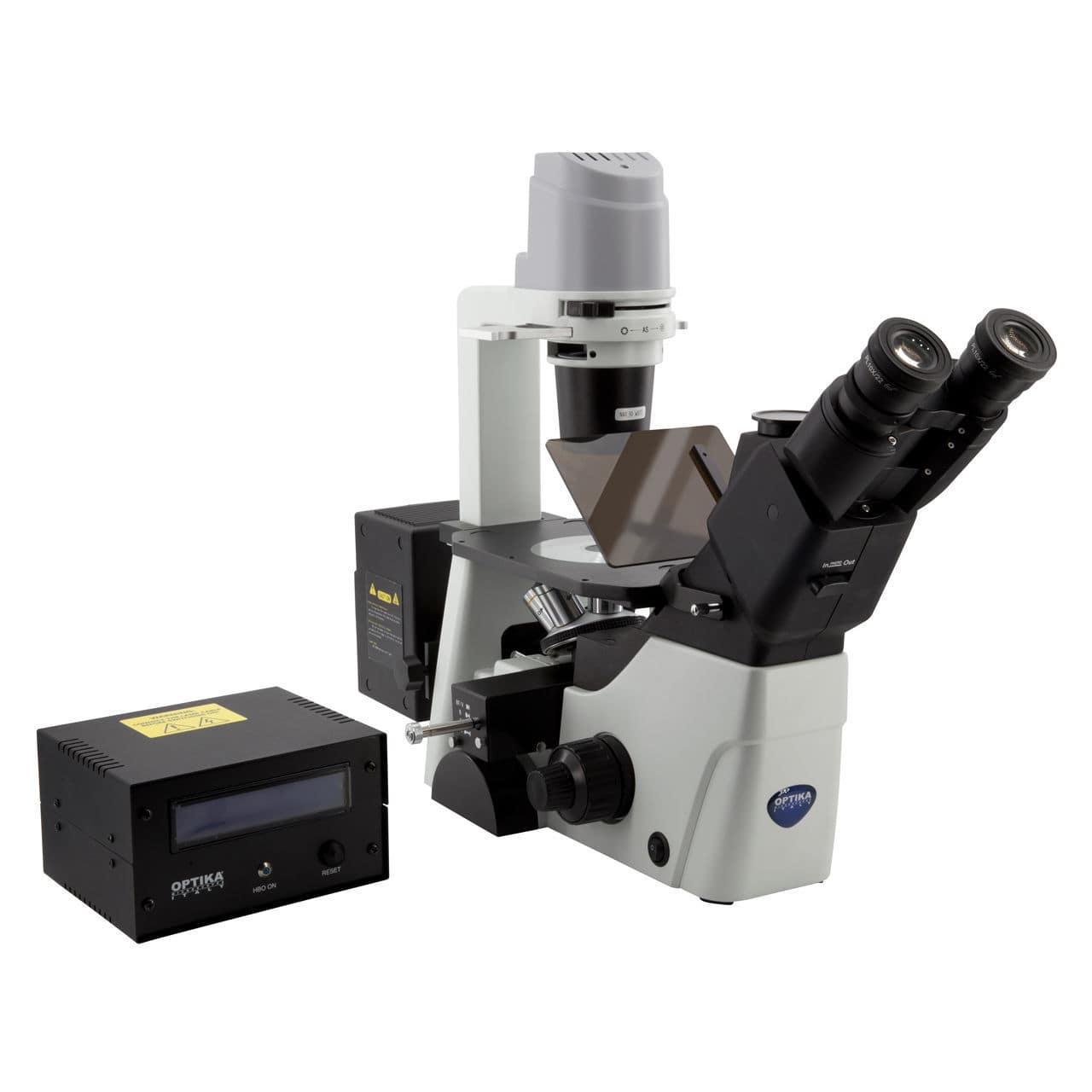 Microscope à fluorescence HBO - IM-300FL4 - Optika Italy - optique / de ...