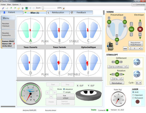 Logiciel de contrôle - MULTITEST6 - Framiral - de diagnostic / de test ...