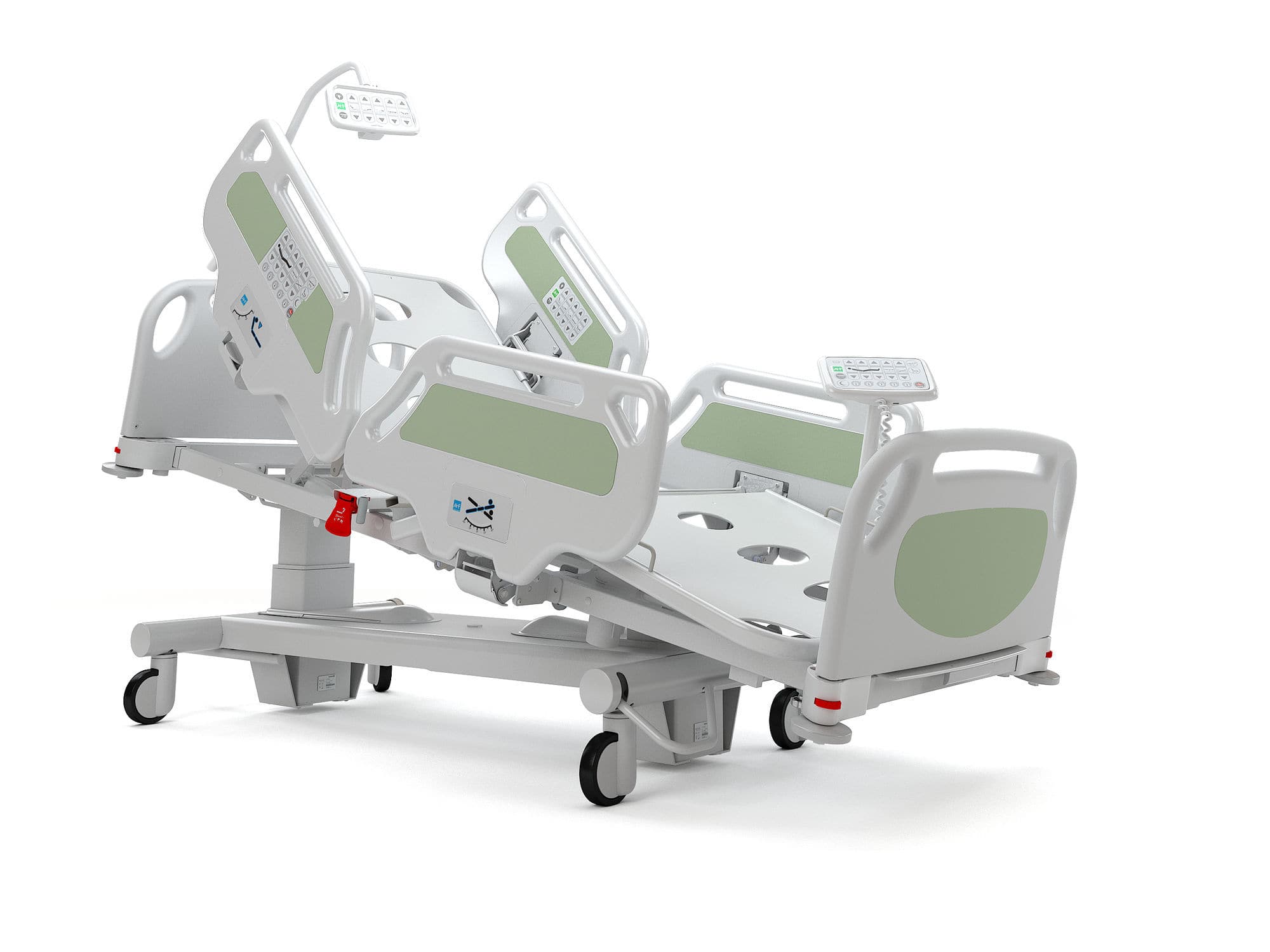 Lit médical - TWIN - AHF - ATELIERS DU HAUT FOREZ - d'hôpital ...