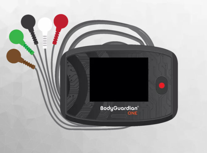 Moniteur patient portable - BodyGuardian™ One - Preventice - ECG / clinique