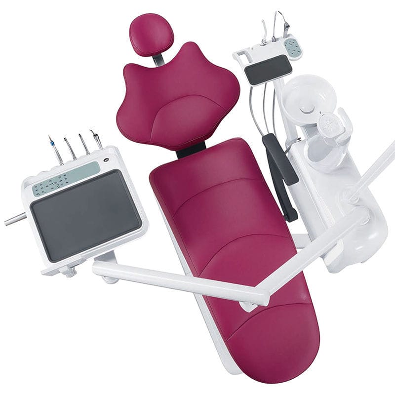 Unité dentaire avec fauteuil électrique - Foshan Gladent Medical Instrument Co.,Ltd - avec ...