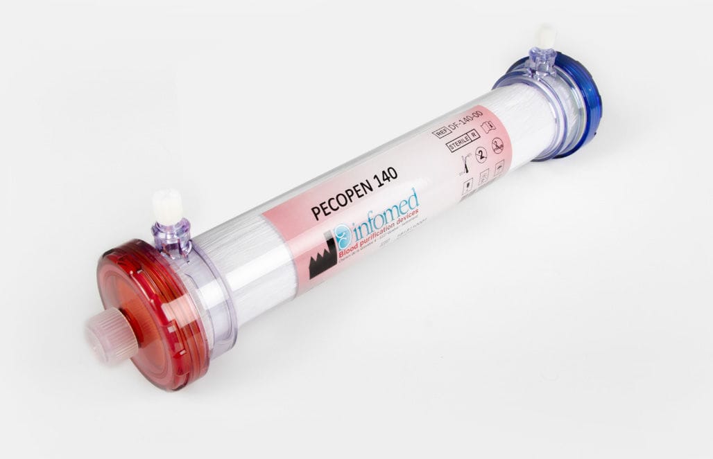 Hémofiltre pour traitement de CRRT - PECOPEN - Infomed