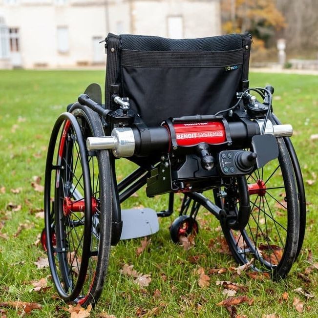 Motorisation pour fauteuil roulant électrique - LIGHT DRIVE 2.1 ...