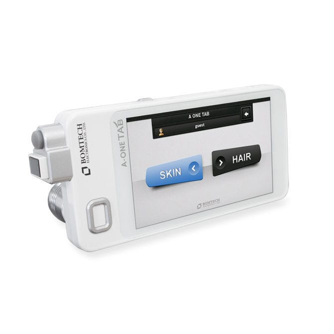 Système d'analyse du taux de sébum cutané - A-ONE tab - Bomtech - taux ...