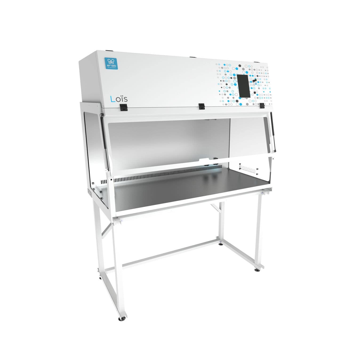 Hotte de laboratoire - Loïs 1200 - Erlab - sur pied / à flux laminaire ...