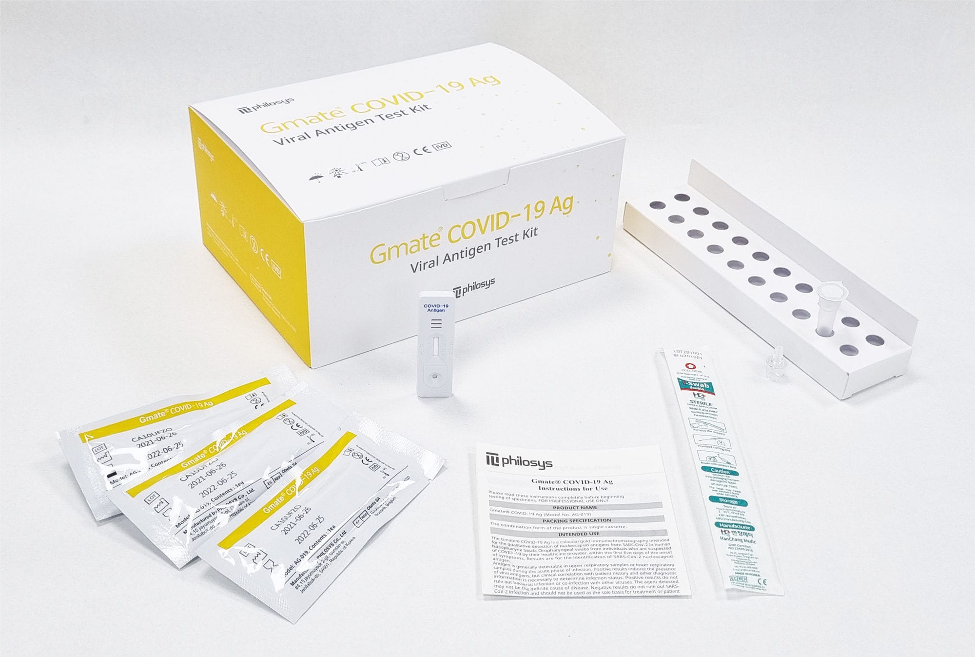 Kit de test pour COVID-19 - Gmate® - PHILOSYS Co., Ltd. - pour ...