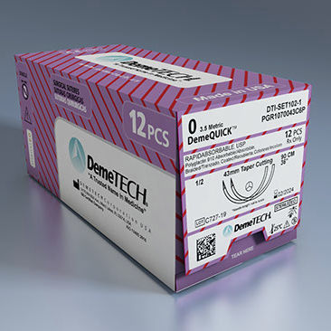 Fil de suture résorbable à court terme - DemeQUICK™ - Demetech ...