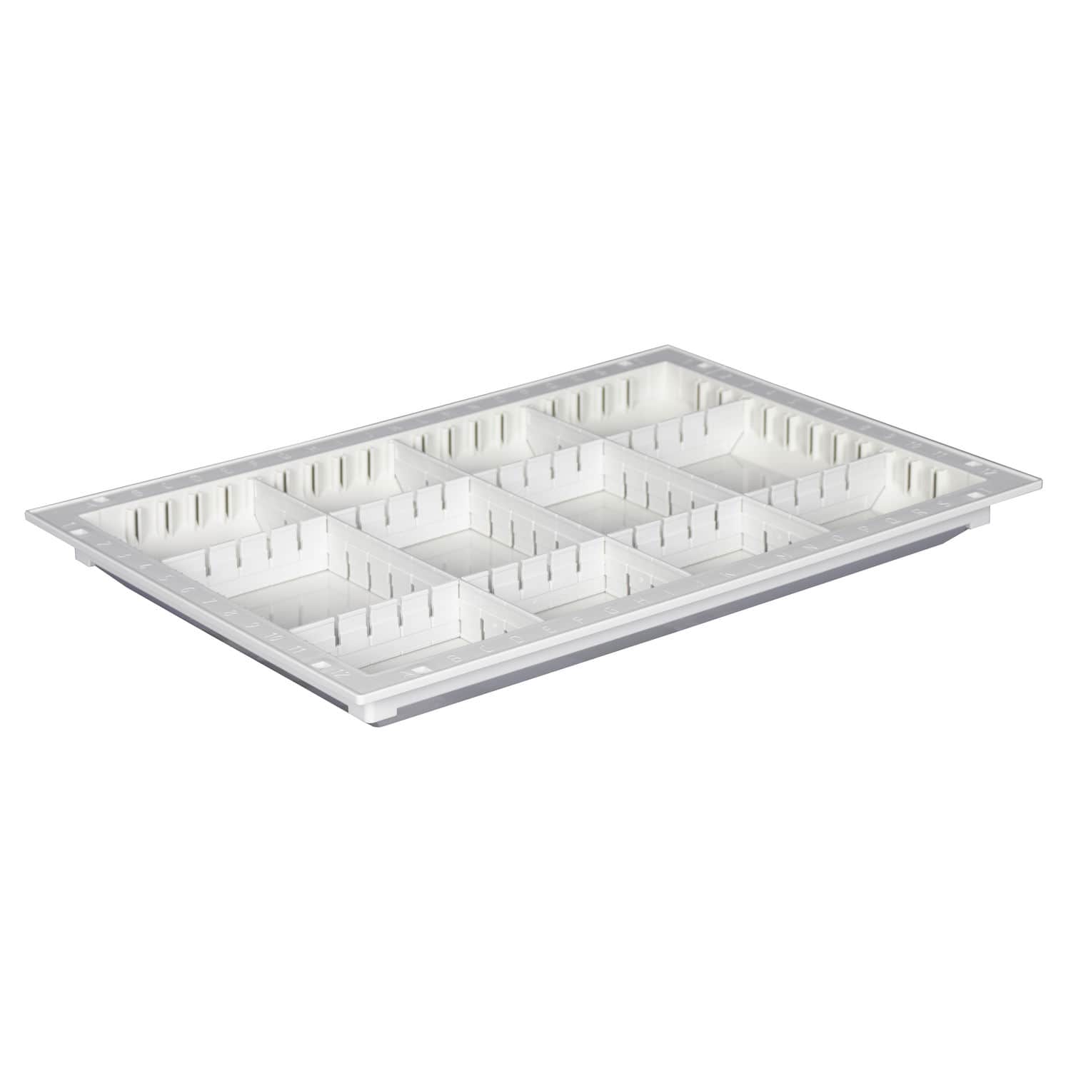 Bac médical - 106405-10100 - MATTTEO - en ABS / empilable / modulaire