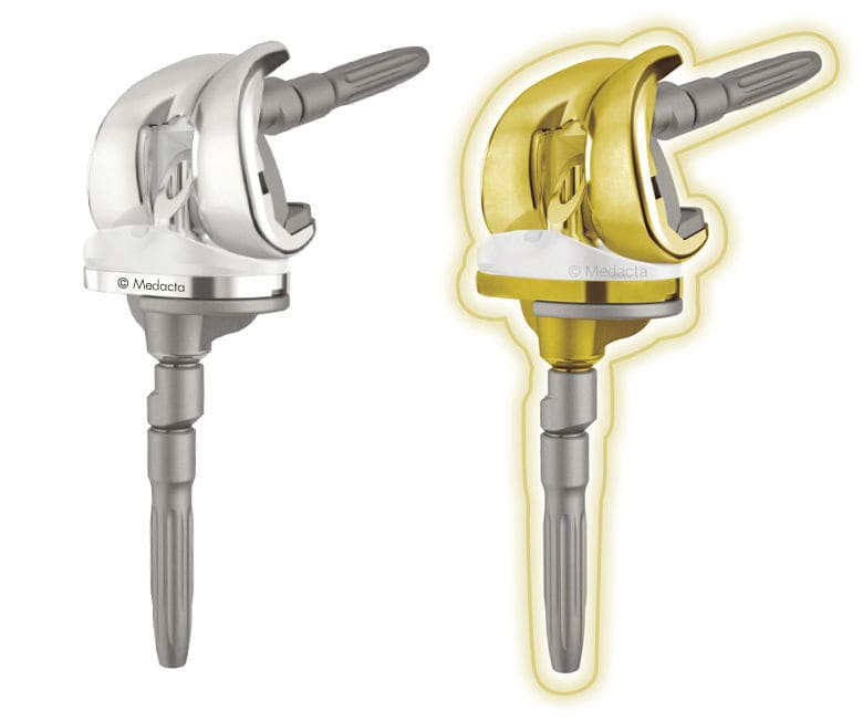 Prothèse de genou tricompartimentale - GMK® HINGE - Medacta - de ...