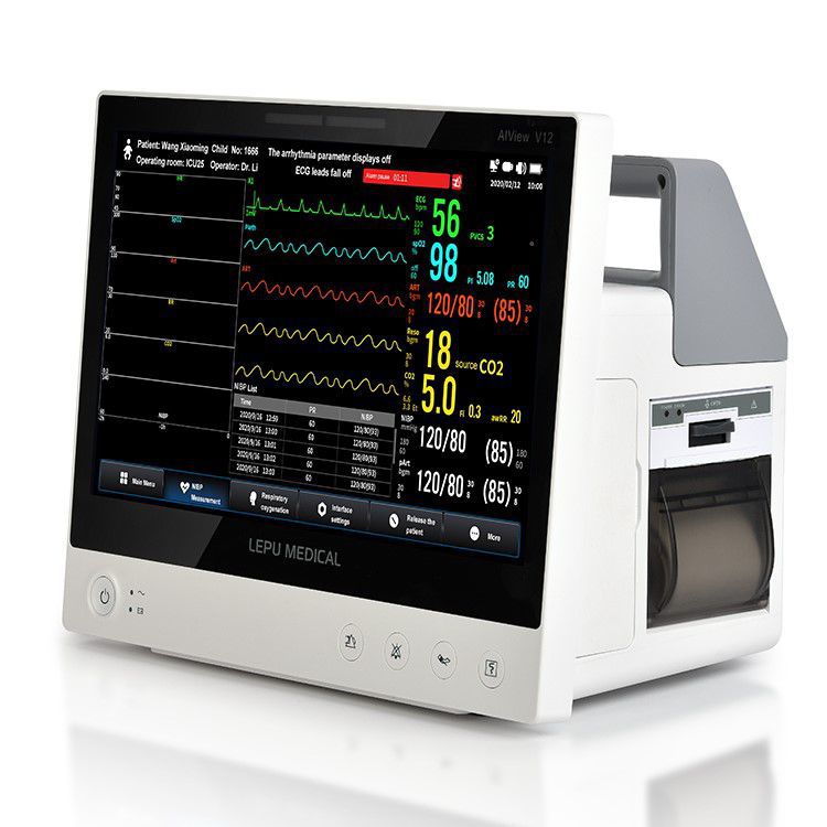 Moniteur patient de table - AIView V10 - Lepu Medical - ECG / RESP / TEMP
