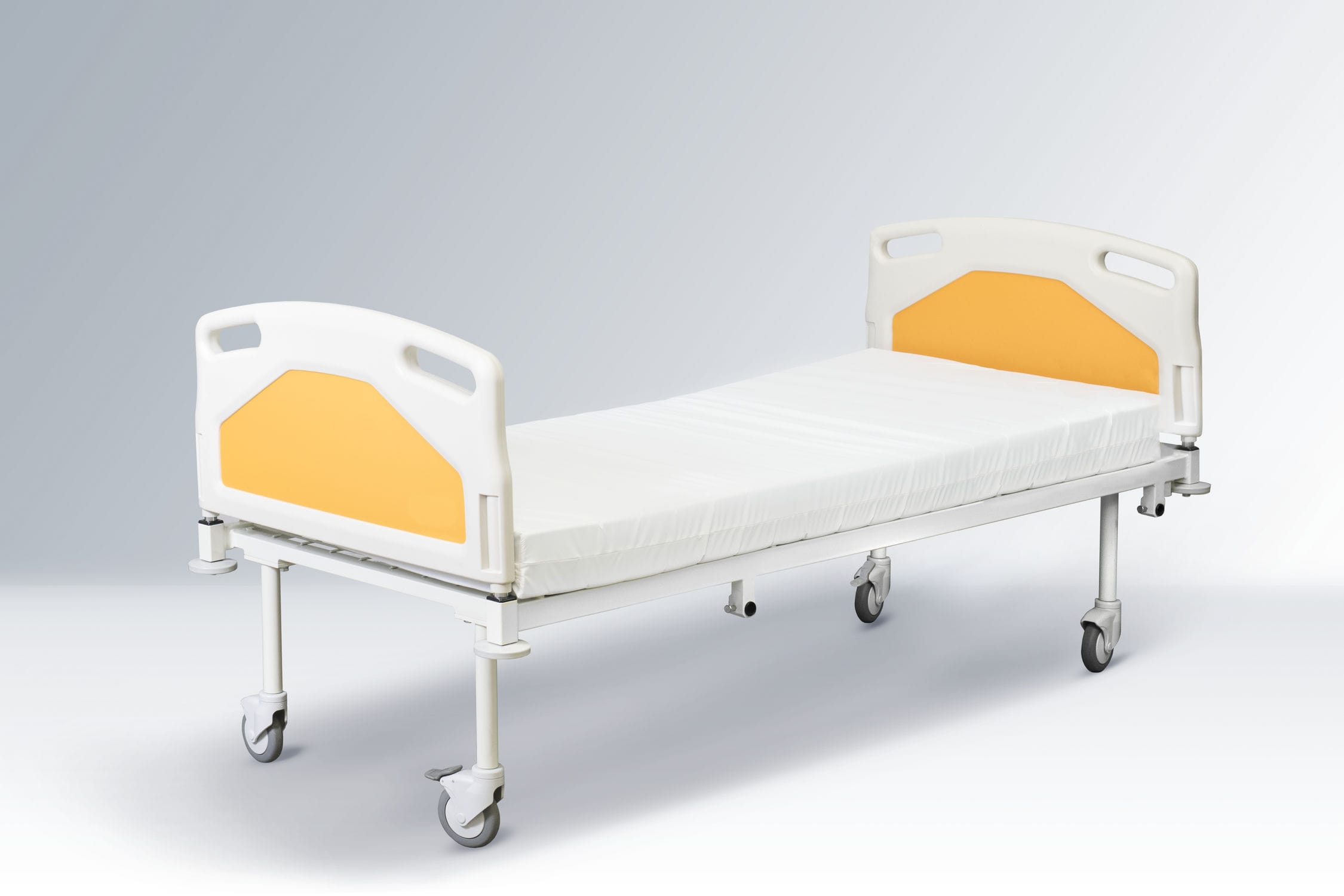 Lit d'hôpital - LP-02.1 - Famed Żywiec - manuel / à hauteur fixe / sur ...