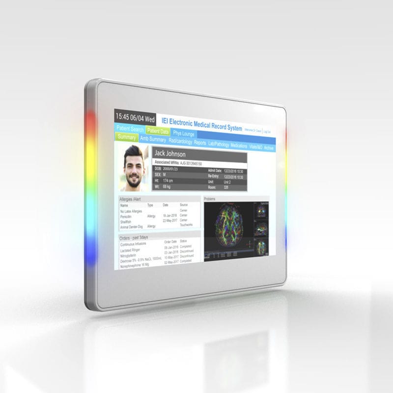 Panel PC médical Quad Core - IASO-W10B-IMX8M-R10 - IEI Integration Corp ...