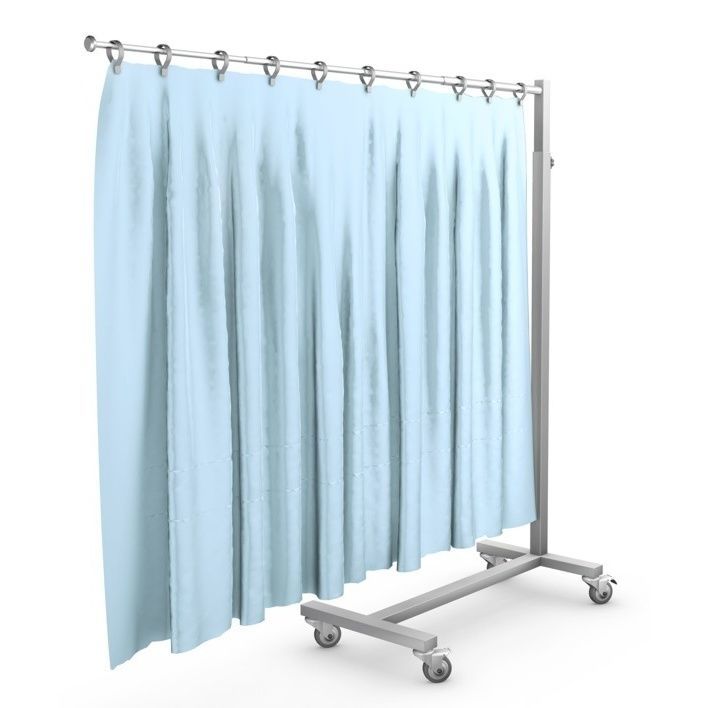 Paravent médical télescopique - PT-03 - TECHMED - mobile / à rideau ...