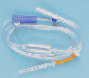 Set de perfusion intraveineuse - 1.2/1.5/1.9 - Rongbo Medical - PVC ...