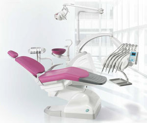 Unité de soin dentaire avec fauteuil - CORAL - Fedesa - avec porte-instrument / avec éclairage