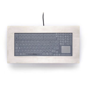 Clavier médical avec pavé tactile - EKS-97-TP - IKEY - en caoutchouc ...