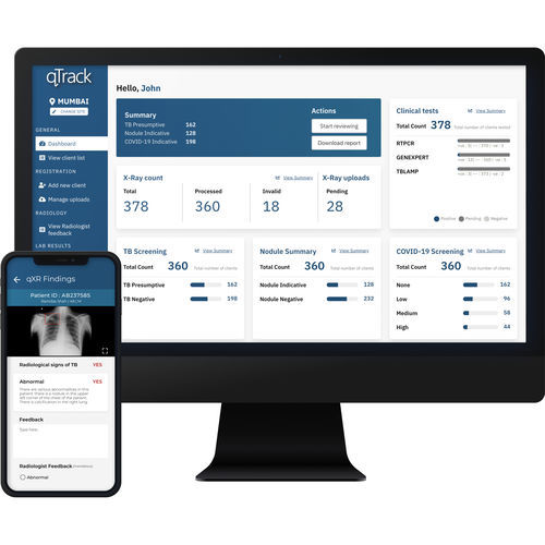 Système de gestion de données - qTrack - Qure.ai - de l'information / avec intelligence ...