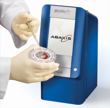 Analyseur de biochimie semi-automatique - Piccolo Xpress® - Abaxis Europe - compact / portable