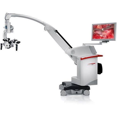 Microscope de chirurgie ORL - M530 OHX - Leica Microsystems - sur roulettes