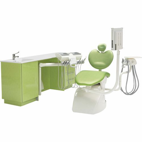 Unité de soin dentaire avec fauteuil électrique - PE9 Side - AIREL - QUETIN - ambidextre / avec ...