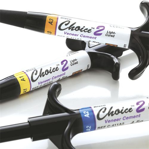 Ciment dentaire pour facettes dentaires - Choice™ 2 - BISCO - en résine