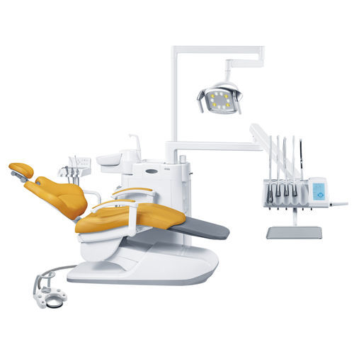 Unité de soin dentaire avec fauteuil - AL-388SC - Foshan Anle Medical Apparatus - avec têtière ...