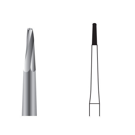 Fraise d'endodontie - C560 - Edenta - en inox / de coupe