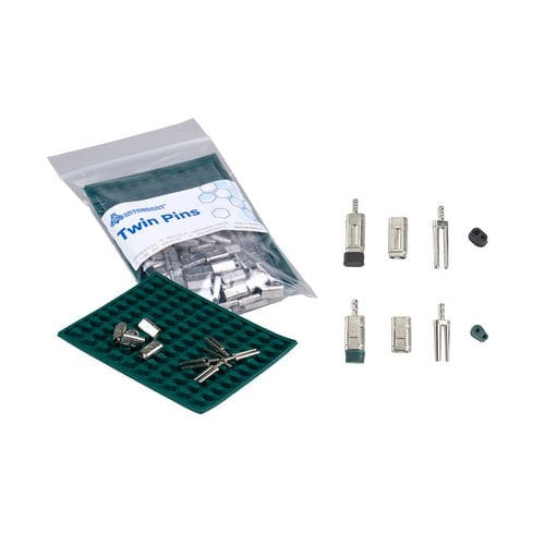 Pin de laboratoire dentaire - TWIN - Interdent - en caoutchouc / de ...