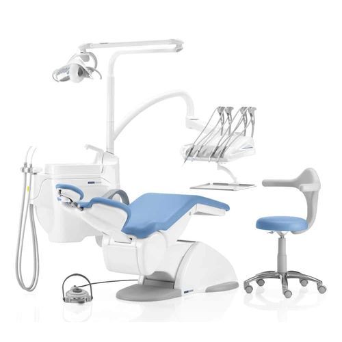 Unité dentaire avec fauteuil électrique - T5 MASTER 4.0 - VITALI S.R.L. - avec têtière flexible ...