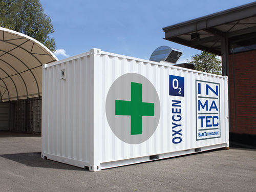 Générateur d'oxygène conteneur - Inmatec GaseTechnologie - fixe ...
