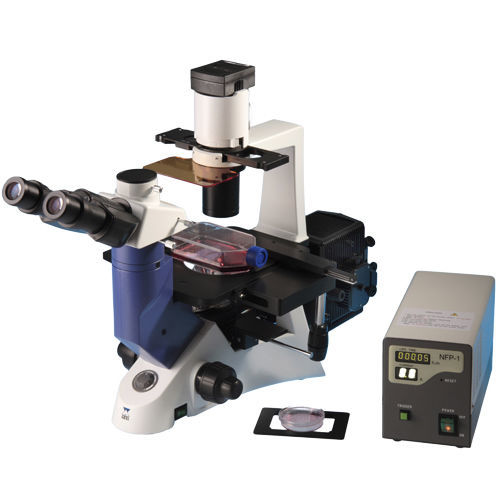 Microscope inversé - TC-100 - Medline Scientific - optique / de ...
