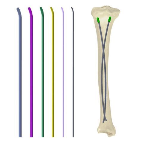 Clou intramédullaire fémoral - Health-Joy Medical - de tibia / de ...