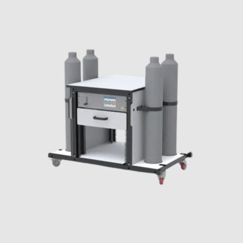 Table de laboratoire - MODULO SINGLE - lniswissgas - rectangulaire ...