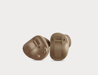 Audioprothèse ITE - Unique - Widex - wireless / beige / marron