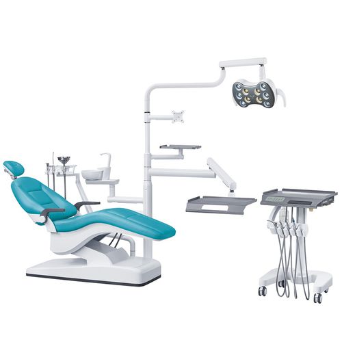 Unité dentaire avec fauteuil électrique - Foshan Gladent Medical Instrument Co.,Ltd - avec porte ...