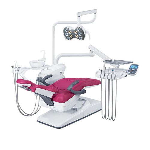 Unité dentaire avec fauteuil hydraulique - Foshan Gladent Medical Instrument Co.,Ltd - avec ...