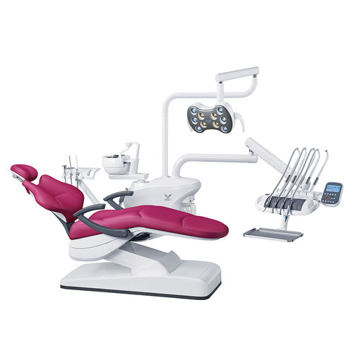 Unité dentaire avec fauteuil hydraulique - Foshan Gladent Medical Instrument Co.,Ltd - avec ...