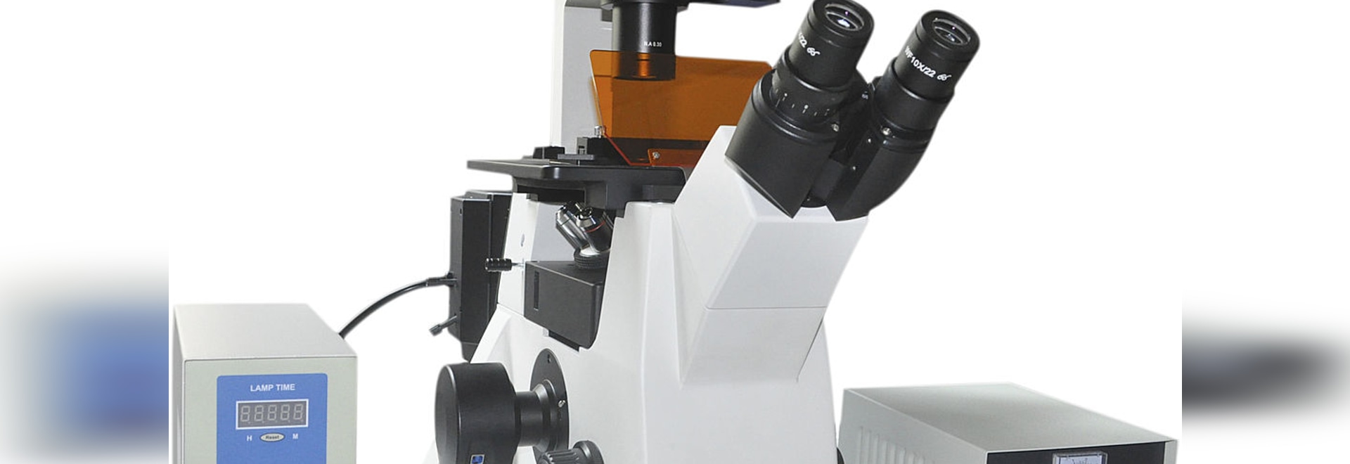 Microscope inversé à fluorescence pour laboratoire scientifique - Micro ...