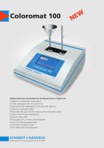 Colorimètre de laboratoire - Coloromat® - SCHMIDT + HAENSCH - numérique
